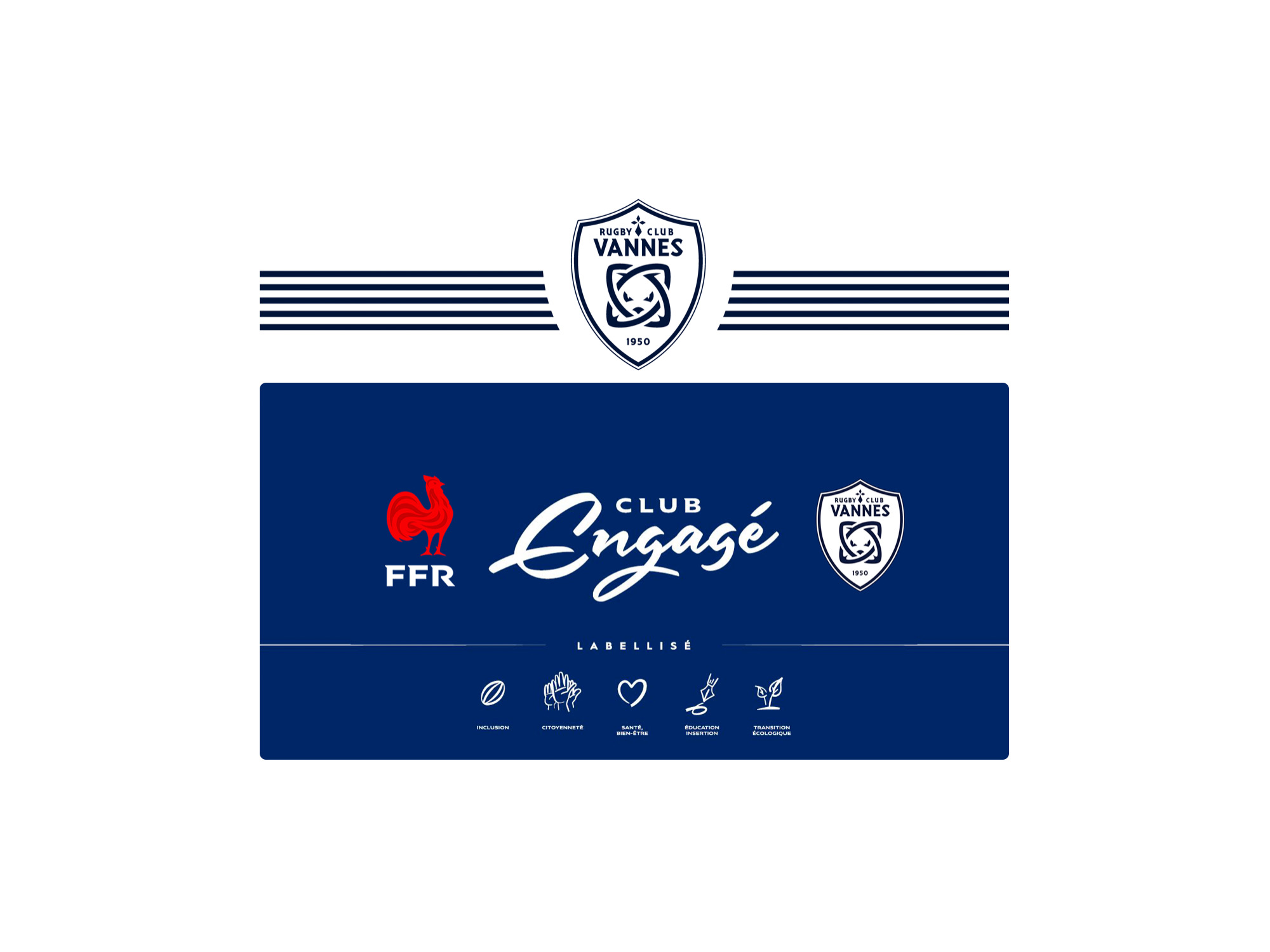 Le Rugby Club de Vannes décroche le Label Club engagé
