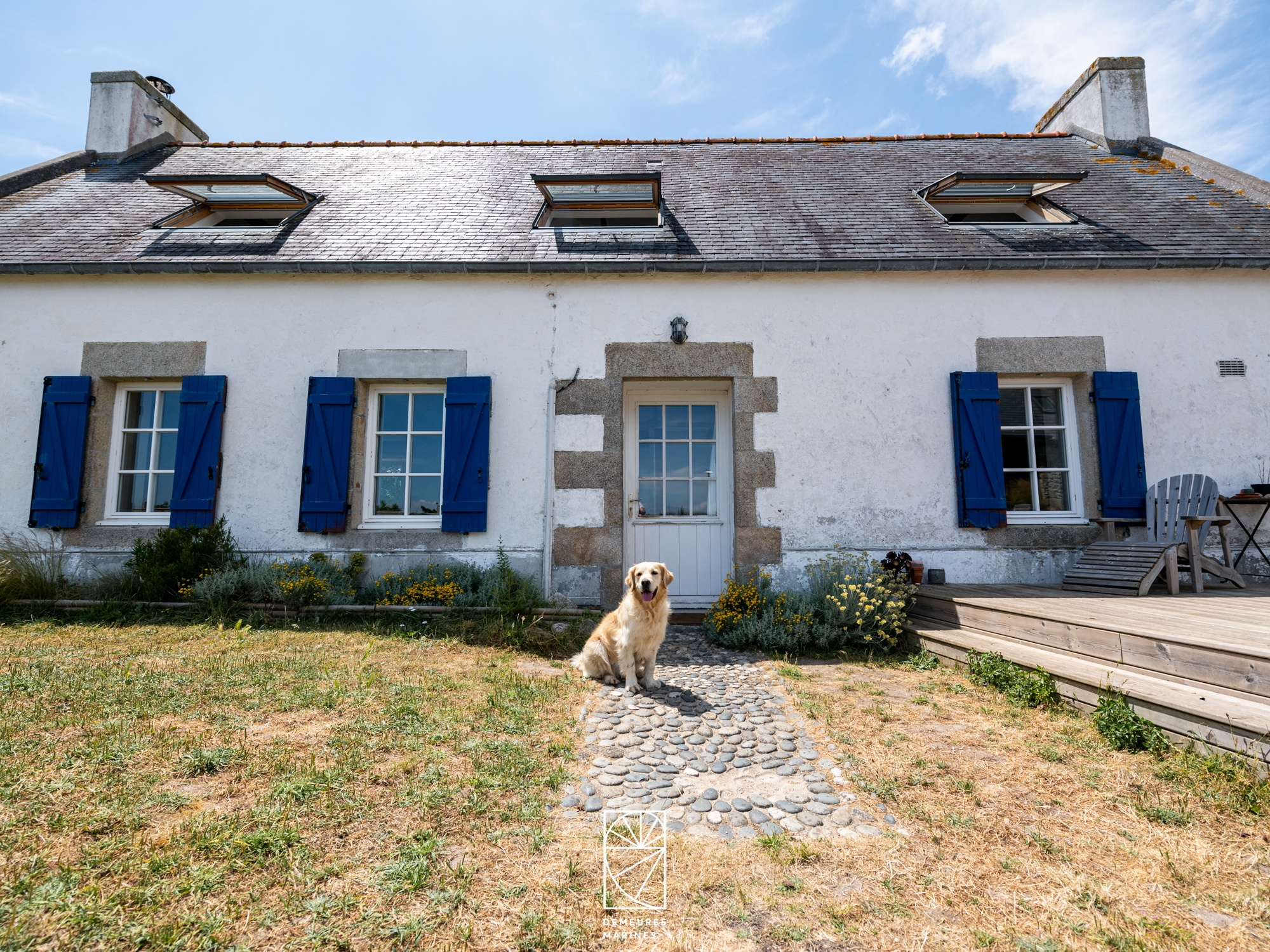 Maison vue mer à vendre à Loctudy Finistère = Demeures Marines