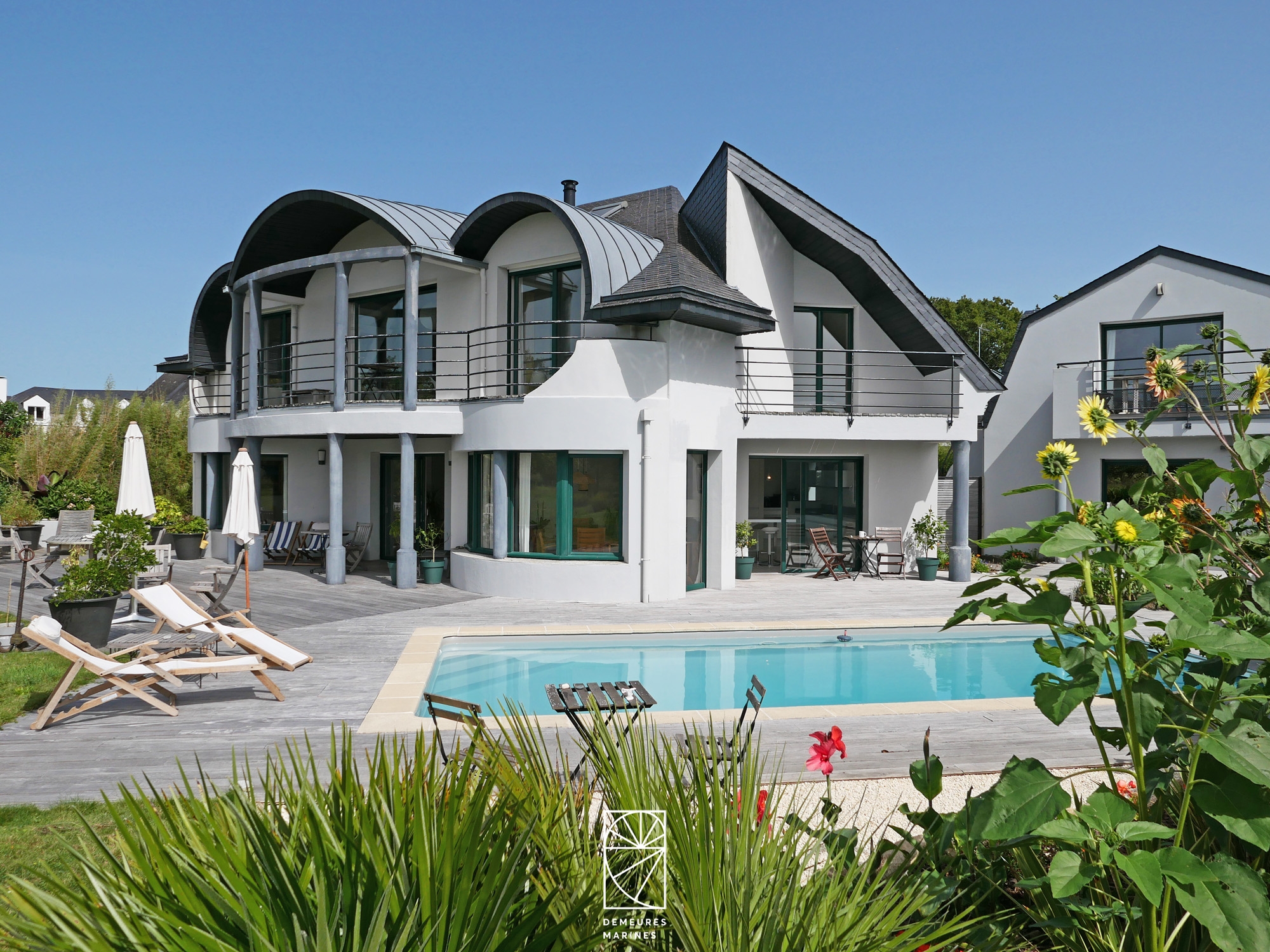 Maison architecte vue mer à vendre à Vannes = Demeures Marines