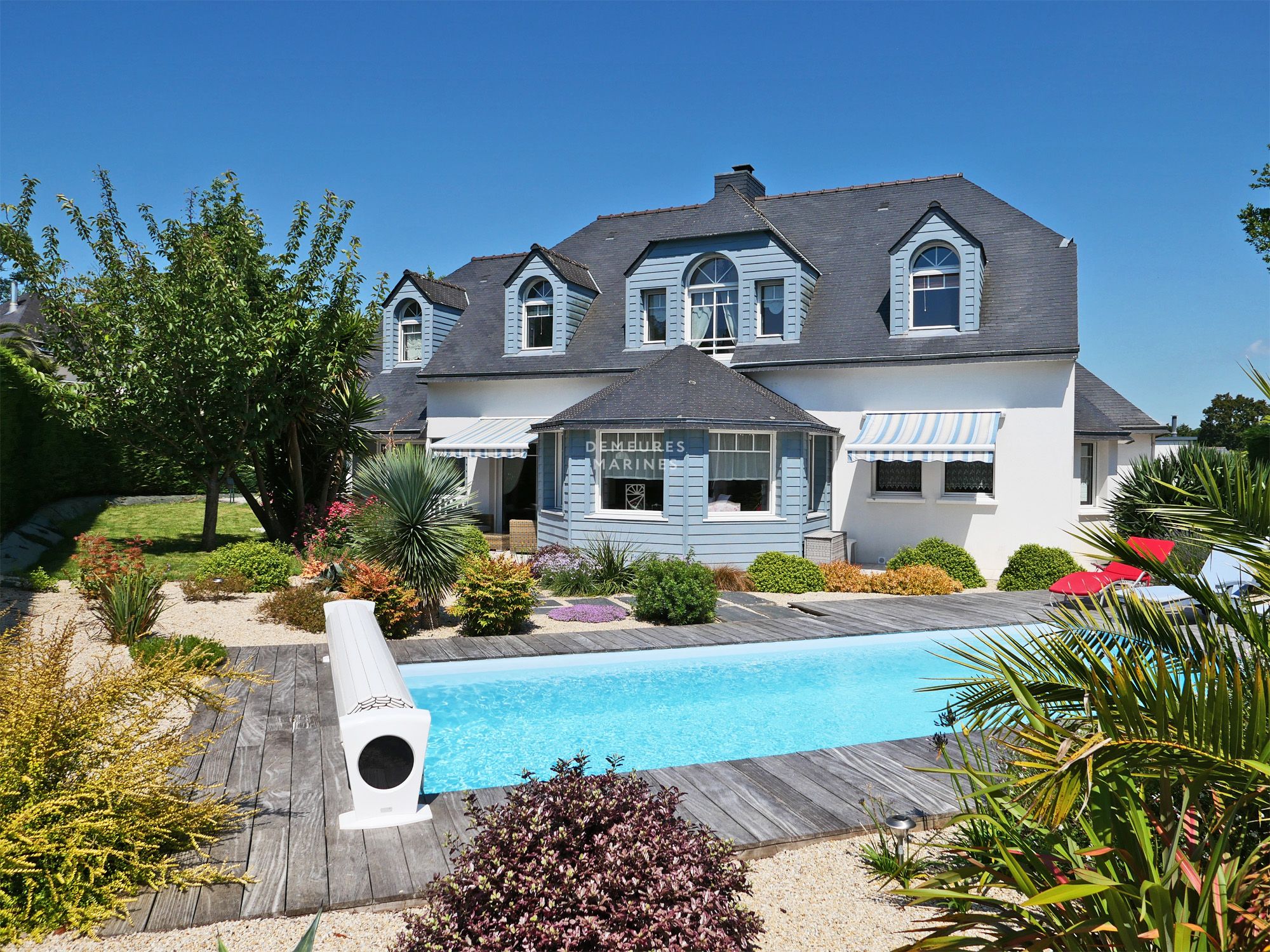 Maison avec piscine à vendre à Auray = Demeures Marines